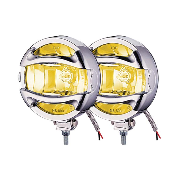 6" 100 Watt Halogen Euro Lamp with Rock Guard | Vision X USA